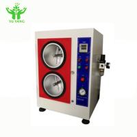 China Random Tumble Pilling Test Machine , 1200rpm Fabric Strength Tester JIS L1076 for sale