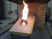 China ASTM E108 Roof External Exposure Fire Testing Equipment For Wood Burning for sale
