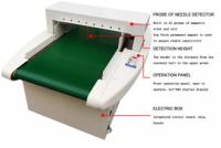 China 25m/min Food Metal Detector , Auto Conveying Garment Needle Detector for sale