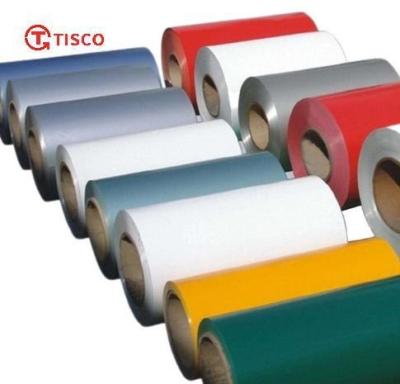 China Anti Corrosion PPGI Steel Coil DX51D DX52D S350GD S550GD Weather Proof for sale