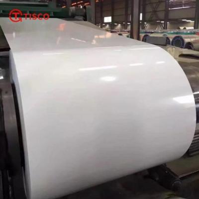 China Anti Rust PPGI Coated Coil 0.12 - 4.0mm Thickness ASTM DIN JIS Standard for sale