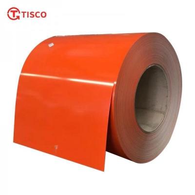 China PPGI Pre Painted Galvanized Coils DX52D S550GD Anti Corrosion 20 - 1500mm Width for sale