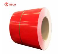 China Anti Corrosion PPGI Steel Coil DX51D DX52D S350GD S550GD Weather Proof for sale