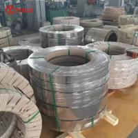 China 304 316 Stainless Steel Strapping 303 309 409 Stainless Steel Metal Strips for sale
