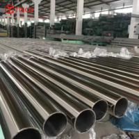 China 1 2 3 4 Inch Stainless Steel Pipe DIN17457 EN10088 SS Round Pipe 2B BA Surface for sale