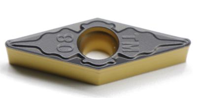 China VBMT-TM 35° Rhombic Turning Insert for Semi-Finishing with TM Chipbreaker for sale