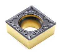 China SCMT-TM 90° Rhombic Turning Insert for Semi-Finishing with TM Chipbreaker and Low Cutting Resistance for sale
