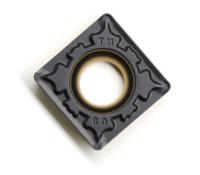 China SCMT-TM 90° Rhombic Turning Insert for Semi-Finishing with TM Chipbreaker and Low Cutting Resistance for sale