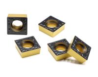 China SCMT-TM 90° Rhombic Turning Insert for Semi-Finishing with TM Chipbreaker and Low Cutting Resistance for sale