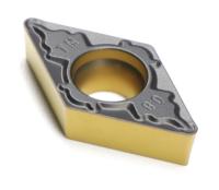 China DCMT-TM 55° Rhombic Turning Insert for Semi-Finishing with TM Chipbreaker for Steel for sale
