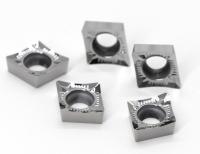 China CCGT-AK 80° Rhombic Turning Insert with AK Chipbreaker for Finishing Non-Ferrous Metals for sale