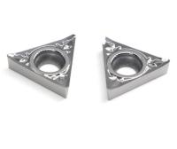 China 60° Triangular Turning Insert with AK Chipbreaker for Finishing Non-Ferrous Metals for sale