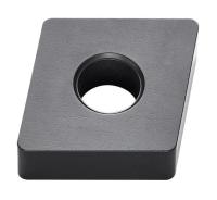 China CNMA 80° Rhombic Turning Insert with Flat Chipbreaker for Cast Iron Machining and Negative Rake Structure for sale