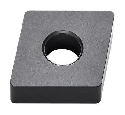 China CNMA 80° Rhombic Turning Insert with Flat Chipbreaker for Cast Iron Machining and Negative Rake Structure for sale