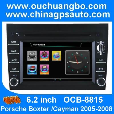China Auto gps systems for Porsche Boxter /Cayman 2005-2008 with car radio iPod bluetooth OCB-8815 for sale
