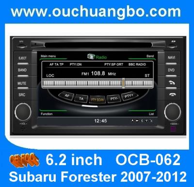 China Ouchuangbo Full HD S100 gps radio DVD Subaru Forester 2007-2012 with 1080P PIP OCB-062 for sale