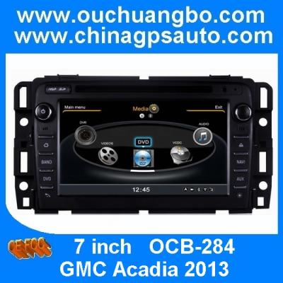 China Ouchuangbo S100 Platform for GMC Acadia 2013 Auto Radio DVD Player 3 zone POP 3G Wifi OCB-284 for sale