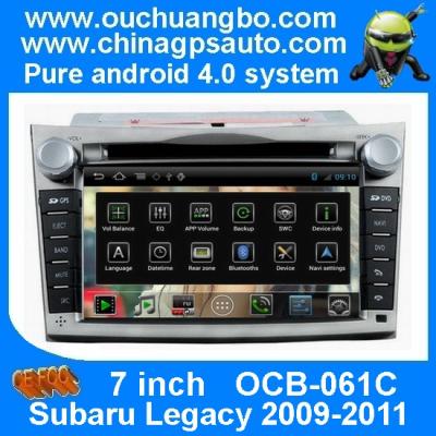 China Ouchuangbo Auto Stereo Android 4.0 for Subaru Legacy 2009-2011 Car GPS Navigation iPod ATV BT S150 Sytem OCB-061C for sale