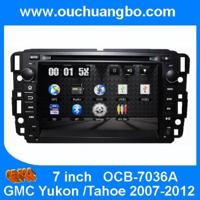 China Ouchuangbo Car Central Multi GPS Navigation for GMC Yukon /Tahoe 2007-2012 DVD USB iPod Radio Player OCB-7036A for sale