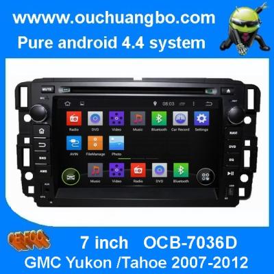 China Ouchuangbo Auto GPS Navigation Multimedia System GMC Yukon /Tahoe 2007-2012 Android 4.4 DVD Radio OCB-7036D for sale