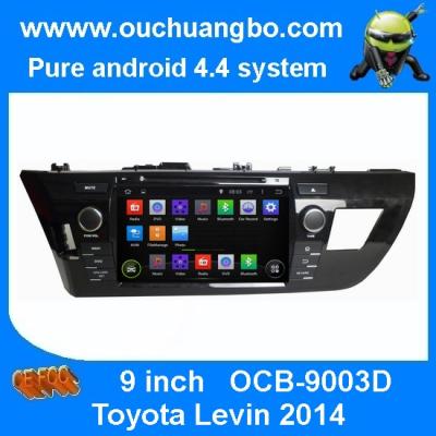 China Ouchuangbo Car Stereo DVD Audio for Toyota Levin Android 4.4 GPS Navigaion iPod USB 3G Wifi BT Video 2014 OCB-9003D for sale