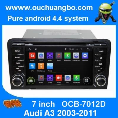 China Ouchuangbo Car Radio DVD dual zone for Audi A3 2003-2011 GPS Navigation Stereo Android 4.4 for sale