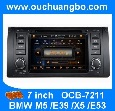 China car multi media player for BMW M5 /E39 /X5 /E53 with car radio iPod OCB-7211 for sale