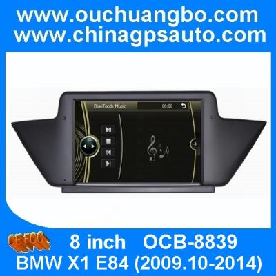 China Ouchaungbo BMW X1 E84 car DVD (2009.10-2014) with auto radio gps navigation iPod OCB-8839 for sale