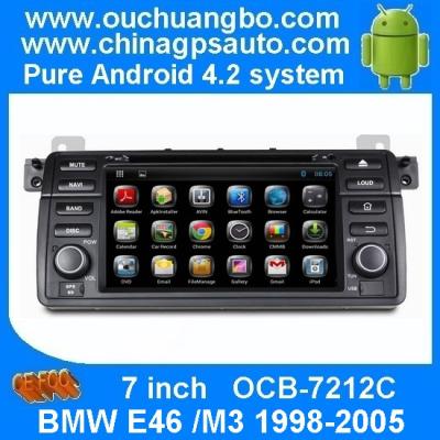 China BMW E46 /M3 1998-2005 DVD radio with Android 4.2 system gps navigation iPod OCB-7212C for sale