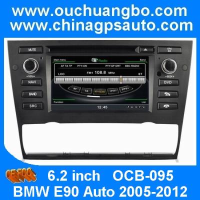 China Ouchuangbo Car Navi Multimedia DVD for BMW E90 Auto 2005-2012 Auto Radio S100 System OCB-095 for sale