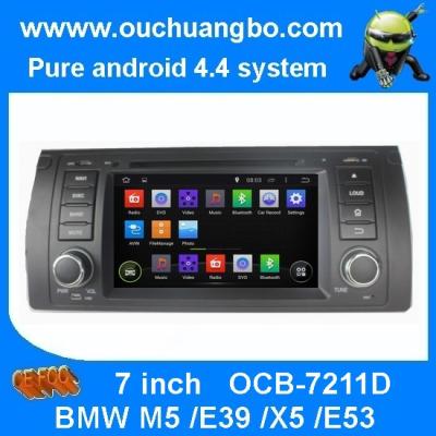 China Ouchuangbo DVD Navigation iPod USB 3G Wifi for BMW M5 /E39 /X5 /E53 Android 4.4 Radio Ster for sale