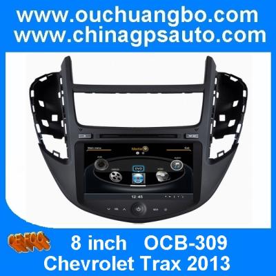 China Ouchuangbo A8 Chipset WiFi DVD radio GPS Radio For Chevrolet Trax 2013 Bluetooth MP3 USB for sale