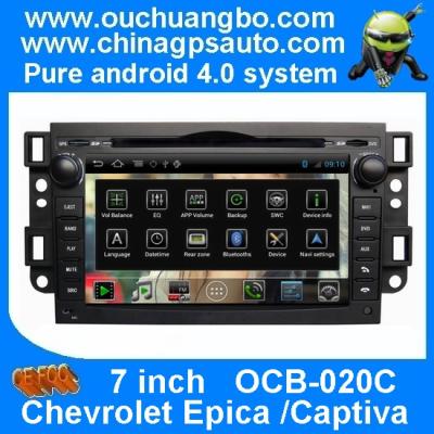 China Ouchuangbo Android 4.0 Auto DVD Player for Chevrolet Epica /Captiva 3G Wifi EQ Video Stereo S150 Platform OCB-020C for sale
