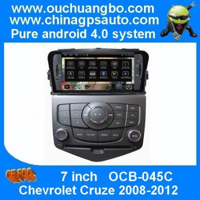 China Ouchuangbo autoradio DVD gps head unit Chevrolet Cruze 2008-2011 android 4.0 S150 pllatfor for sale