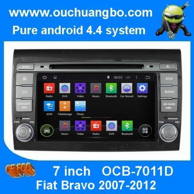 China Ouchuangbo Car GPS Stereo DVD Radio 3G Wifi Bluetooth for Fiat Bravo 2007-2012 Android 4.4 for sale