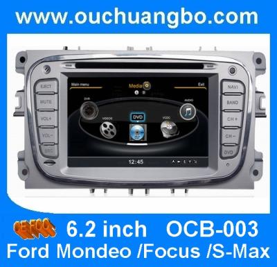 China Ouchuangbo special central multimedia for Ford S-Max S100 with DVD recording 2 zone control hot selling OCB-003 for sale