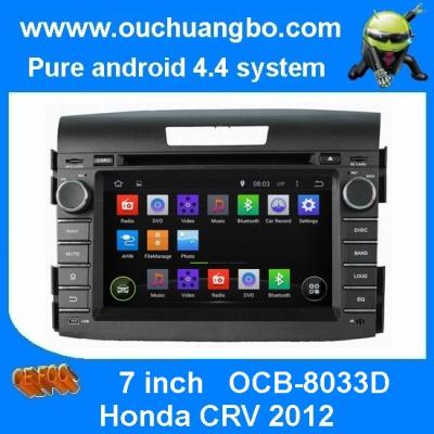 China Ouchuangbo GPS Navigation Stereo Android 4.4 System Honda CRV 2012 DVD Multimedia Kit Radio Player OCB-8033D for sale