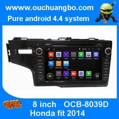 China Ouchuangbo Car Stereo DVD radio for Honda Fit 2014 Android 4.4 GPS Sat Nav 3G Wifi Blueto for sale