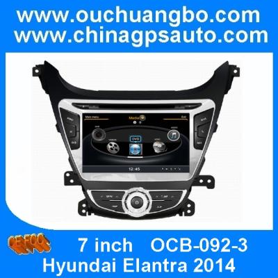 China Ouchuangbo S100 Platform Car GPS Navi Multimedia System Hyundai Elantra 2014 1080P Wifi SD for sale