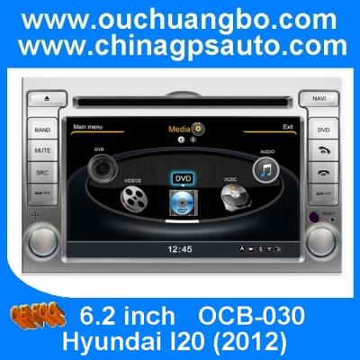 China Ouchuangbo S100 Platform Head Unit DVD Radio for Hyundai I20 2012 Wifi GPS Video Plaer SD for sale