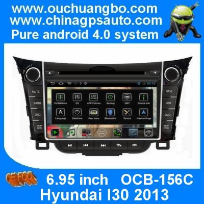 China Ouchuangbo A8 Chipset HD 1080P S150 Android 4.0 for Hyundai I30 2013 GPS Navigation Radio Bluetooth TV iPod OCB-156C for sale