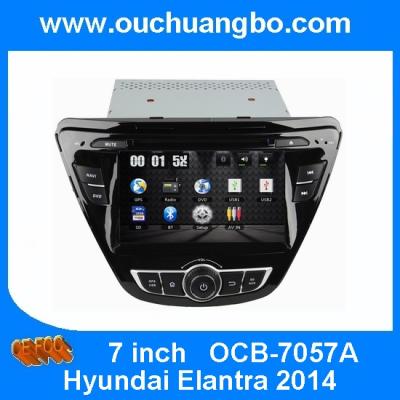 China Ouchuangbo Car Multimedia Kit for Hyundai Elantra 2014 DVD Radio iPod USB OCB-7057A for sale
