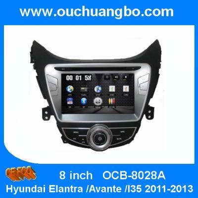 China Ouchuangbo Auto Radio DVD Player for Hyundai Elantra /Avante /I35 2011-2013 GPS Navigation USB iPod BT OCB-8028A for sale