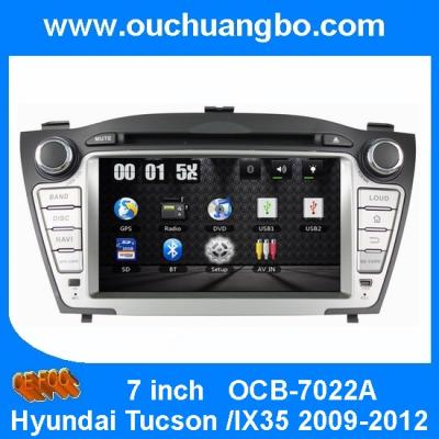 China Ouchuangbo Car Radio DVD Stereo for Hyundai Tucson IX35 2009-2012 USB iPod GPS Navi OCB-7022A for sale