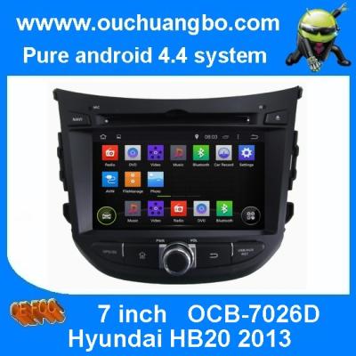 China Ouchuangbo Car Radio Multimedia Kit for Hyundai HB20 2013 DVD GPS Navi Stereo System OCB-7026D for sale