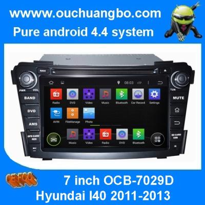 China Ouchuangbo Auto Stereo DVD Multimedia Kit for Hyundai I40 2011-2013 GPS Navi Android 4.4 3G Wifi Bluetooth OCB-7029D for sale