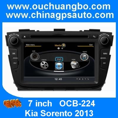China Ouchuangbo S100 Platform Car Radio for Kia Sorento 2013 Auto Multimedia GPS Navigation OCB-224 for sale