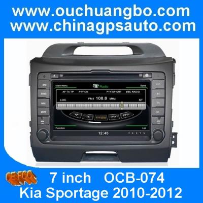 China Ouchuangbo Newest Car DVD Player for S100 Kia Sportage 2010-2012 with GPS Radio 3 zone POP 3G/wifi BT OCB-074 for sale