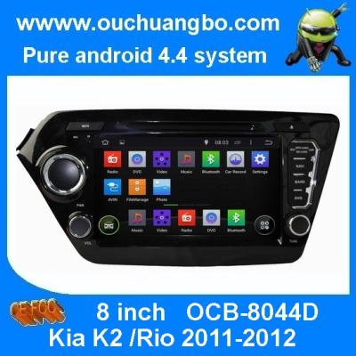 China Ouchuangbo Car GPS Sat Nav 3G Wifi Touch Screen for Kia K2 /RIO 2011-2012 DVD Radio Bluetooth SWC OCB-8044D for sale