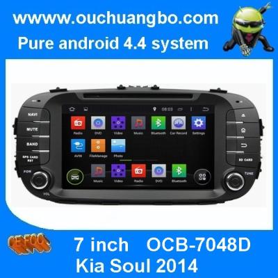 China Ouchuangbo Auto Video GPS Stereo DVD Player for Kia Soul 2014 Android 4.4 System 3G Wifi for sale